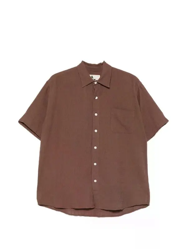 LA PAZ Short-sleeve Button-down Shirt