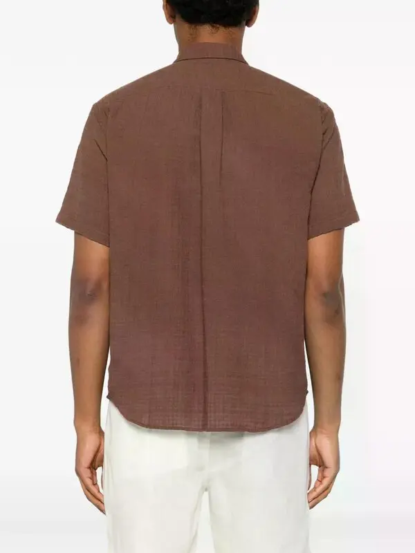 LA PAZ Short-sleeve Button-down Shirt