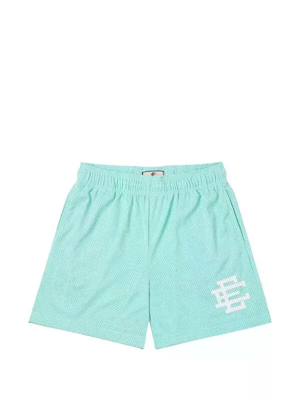 ERIC EMANUEL Ee Logo-print Mesh Shorts - Green