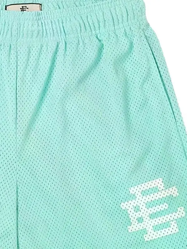 ERIC EMANUEL Ee Logo-print Mesh Shorts - Green