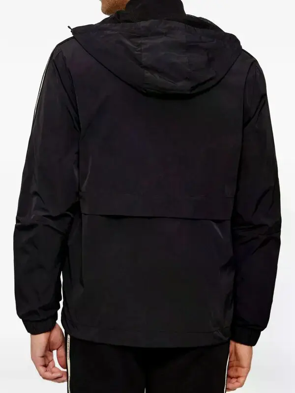 EA7 Logo-tape Hooded Jacket