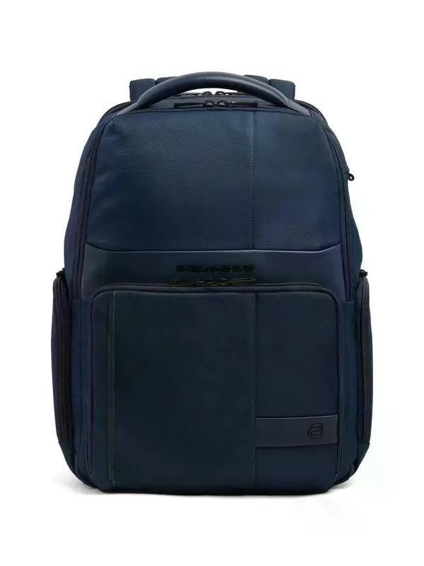 PIQUADRO Expandable Laptop Backpack - Blue