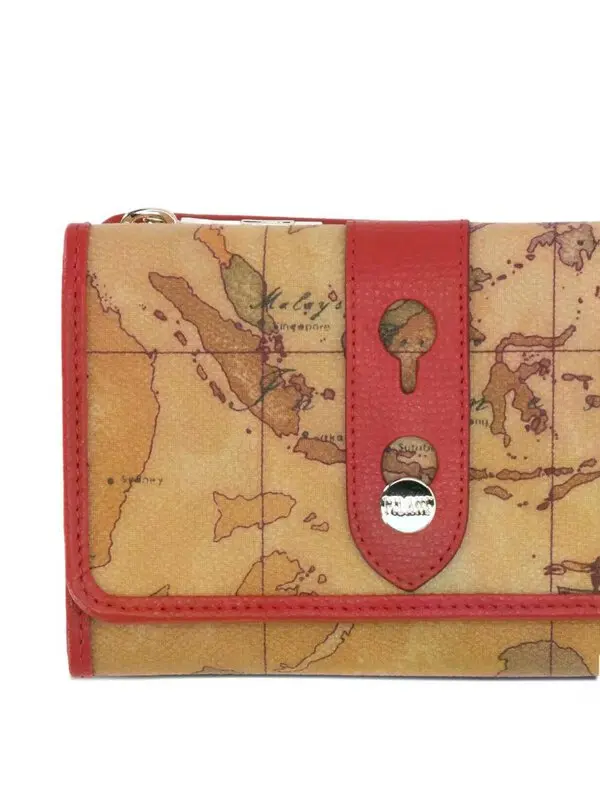 ALVIERO MARTINI 1° CLASSE Geo Classic Map-print Wallet