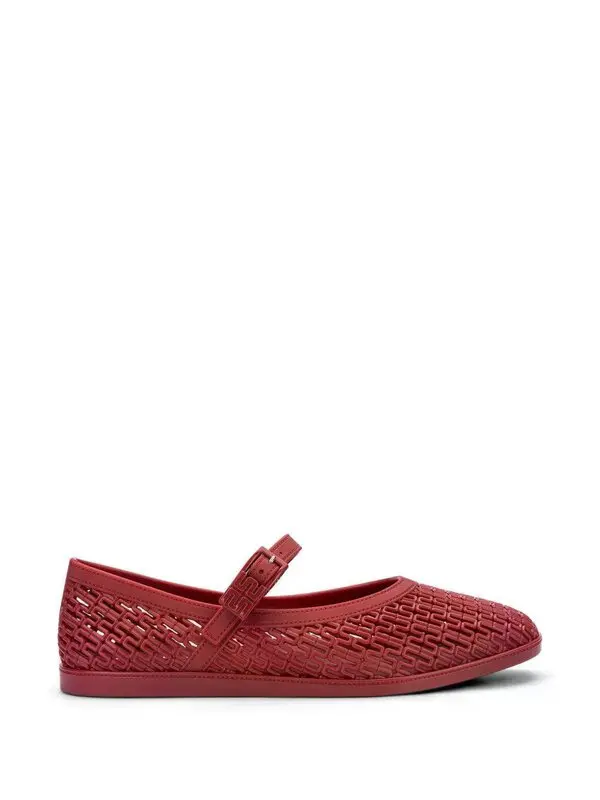 Melissa Harper Perforated Ballet Flats