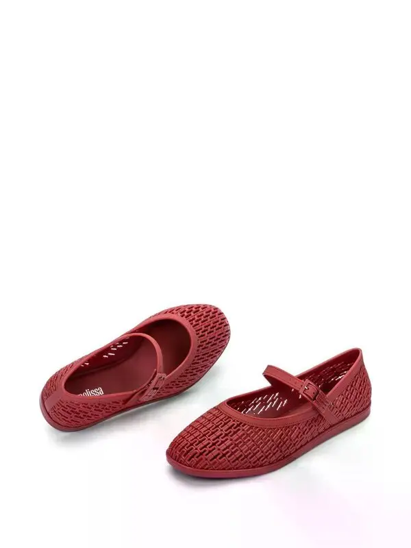 Melissa Harper Perforated Ballet Flats