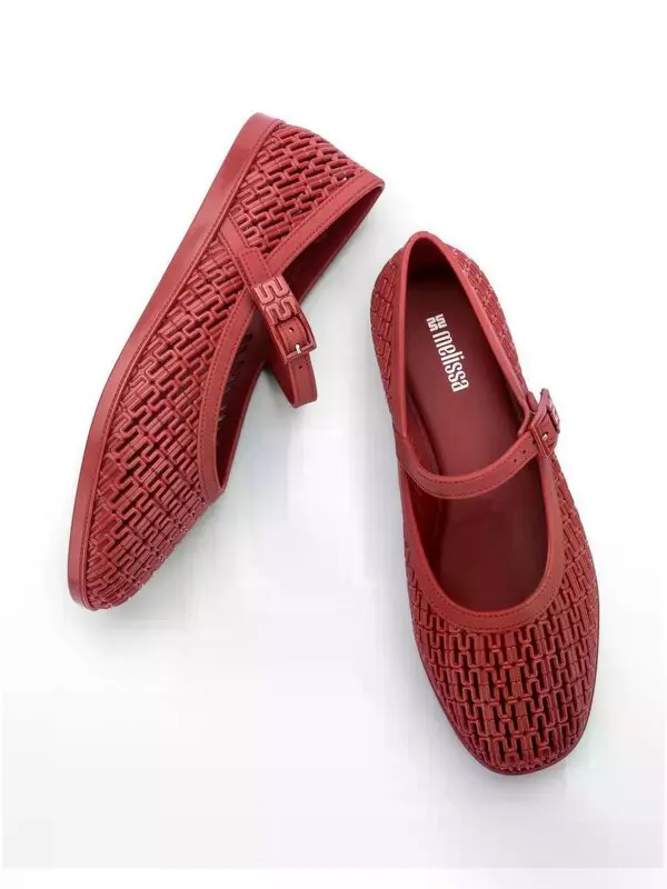 Melissa Harper Perforated Ballet Flats