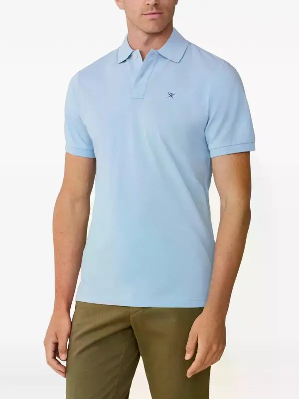 HACKETT Embroidered Slim-fit Polo Shirt