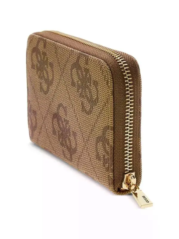 Guess Medium Janie Wallet With Monogram Print