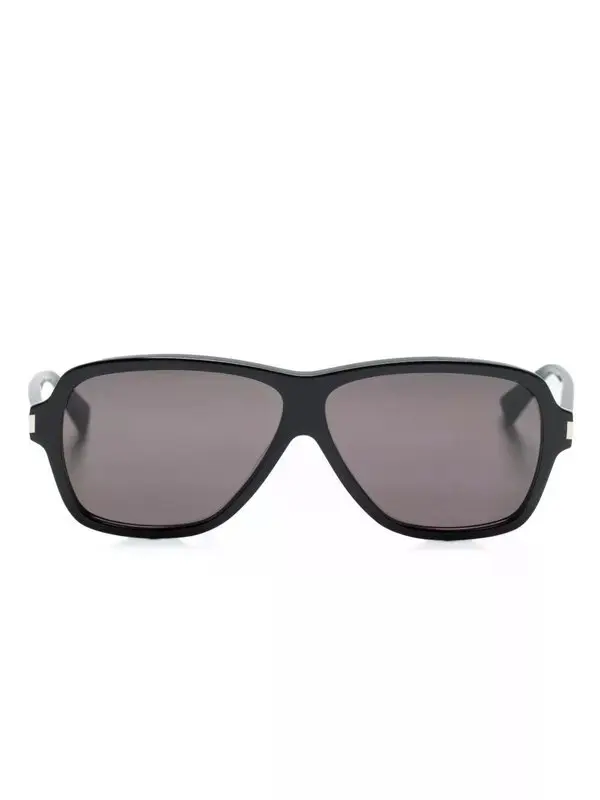 Saint Laurent Oversized Frame Sunglasses - Black