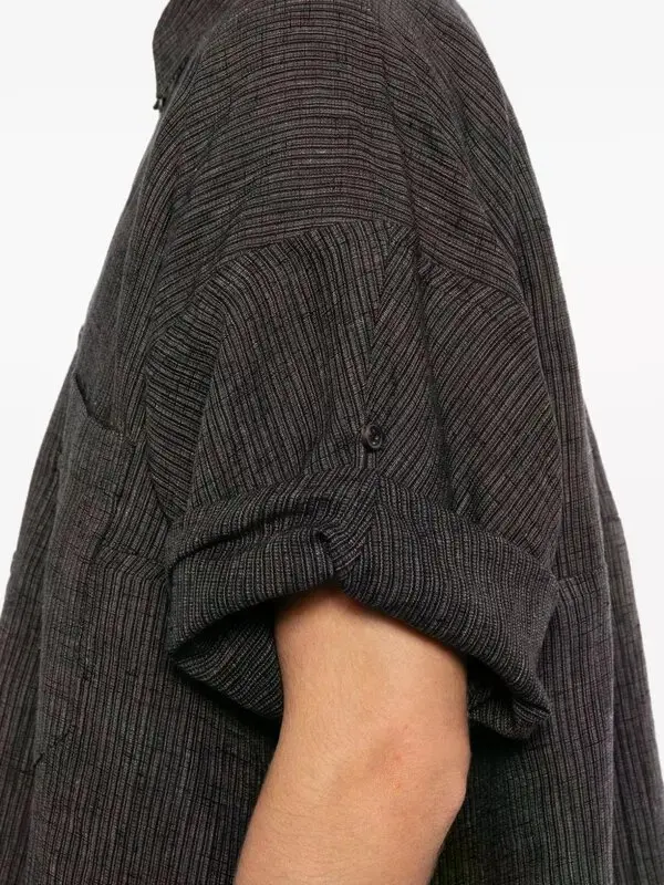 JAN JAN VAN ESSCHE Striped Short-sleeve Shirt
