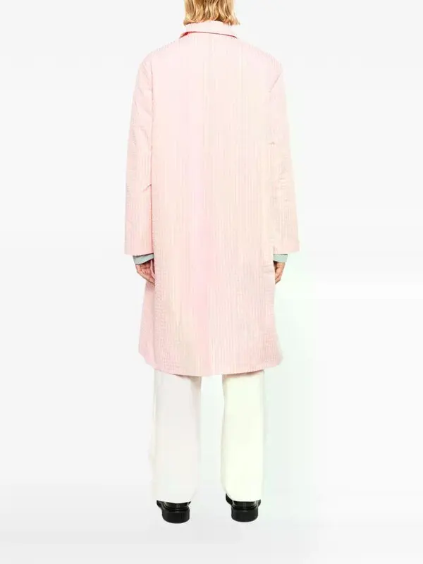 LII Striped Seersucker Coat