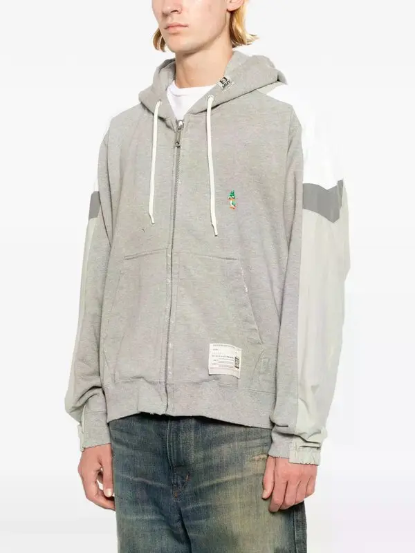 Mihara Yasuhiro Colour-block Panelled Hoodie