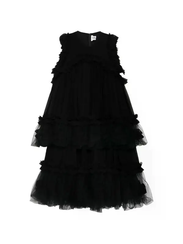 Noir Kei Ninomiya Ruffled Tiered Dress