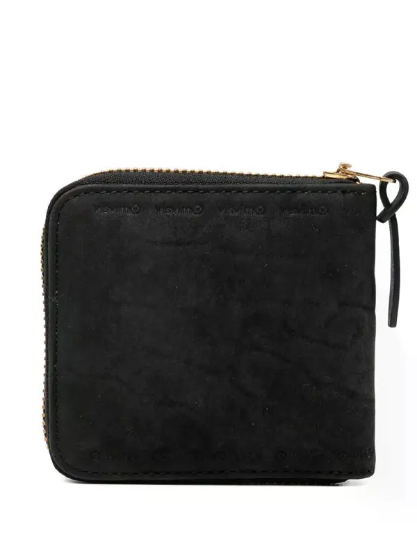 Visvim Logo-debossed Zip-around Wallet - Black