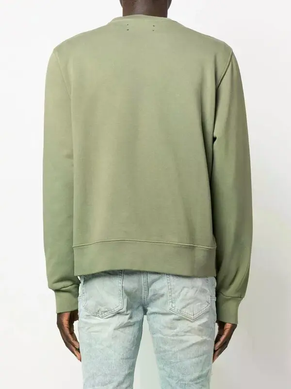 Amiri Logo Print Crew Neck Sweatshirt