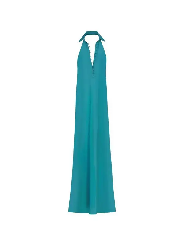 TALLER MARMO Barbara Maxi Dress - Blue