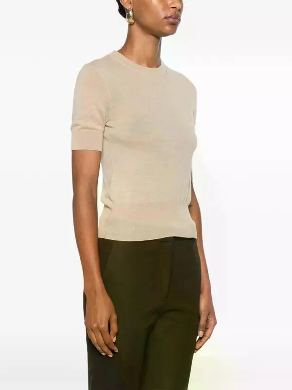 JOSEPH Cashair Short-sleeve Top