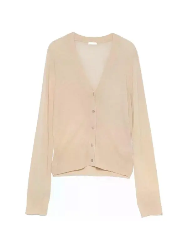 JOSEPH Cashair V-neck Cardigan - Neutrals