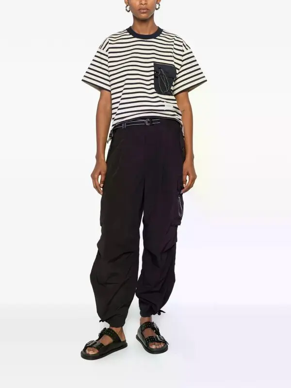 AND WANDER Belted Cargo Trousers
