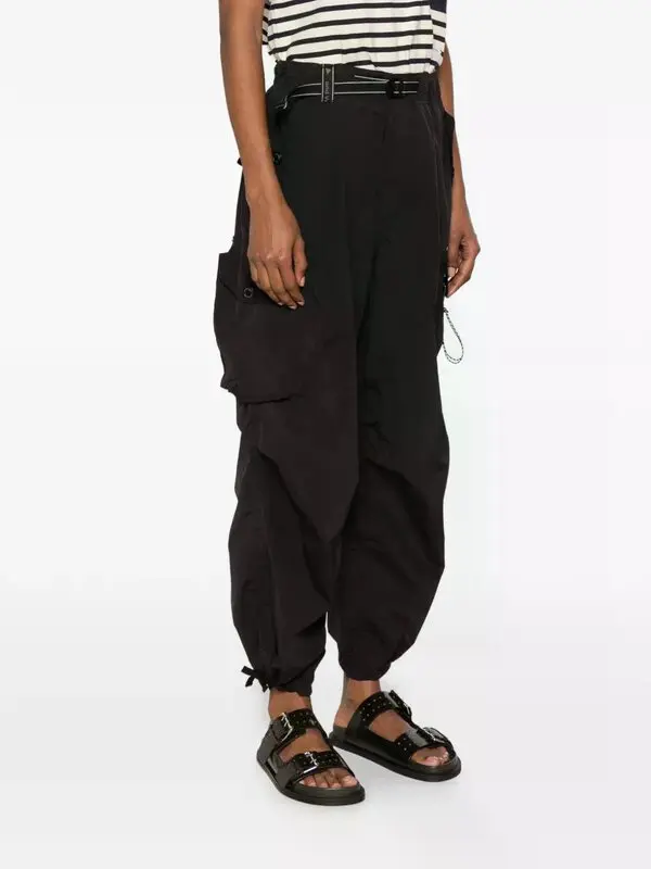 AND WANDER Belted Cargo Trousers
