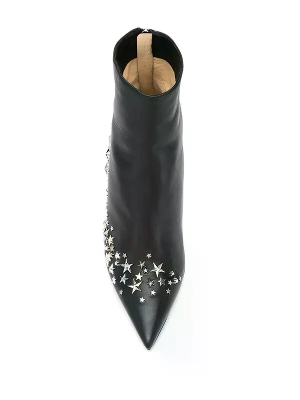 JIMMY CHOO Kix Star-embellished Boots