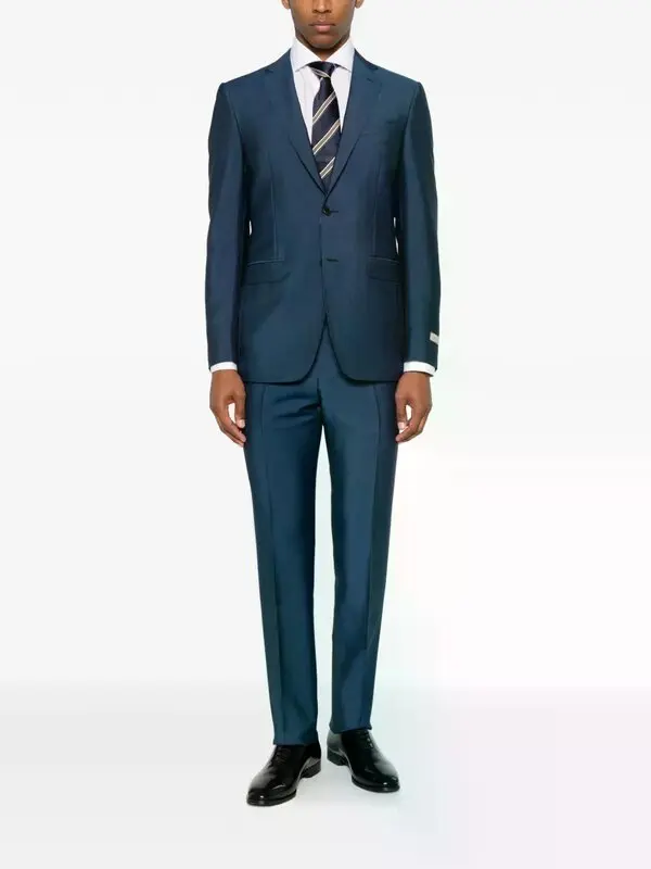 Canali Single-breasted Suit - Blue
