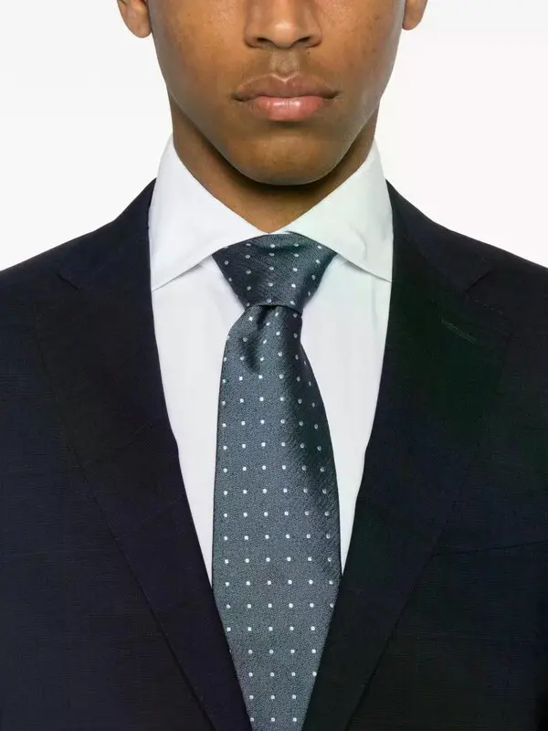 Canali Check-pattern Wool Suit