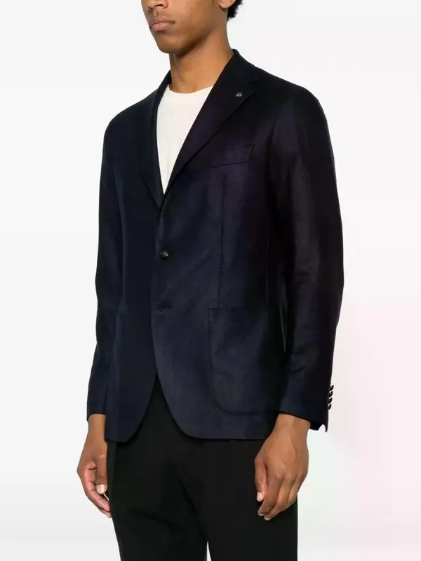 Tagliatore Patch-pocket Blazer - Blue