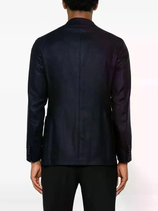 Tagliatore Patch-pocket Blazer - Blue