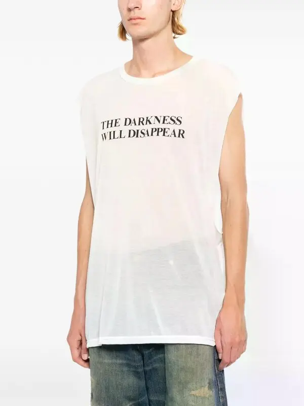KAMIYA Slogan-print T-shirt