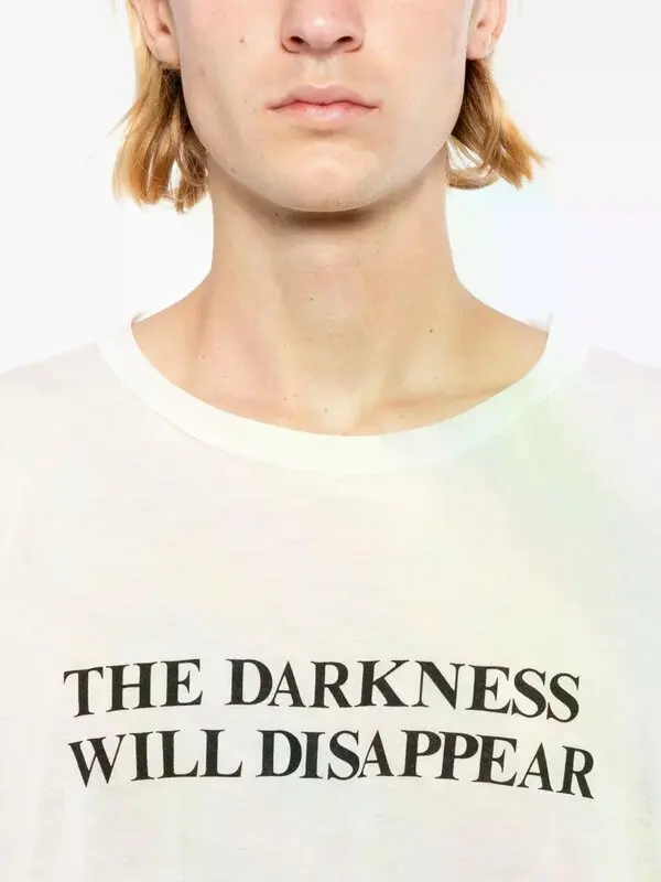 KAMIYA Slogan-print T-shirt