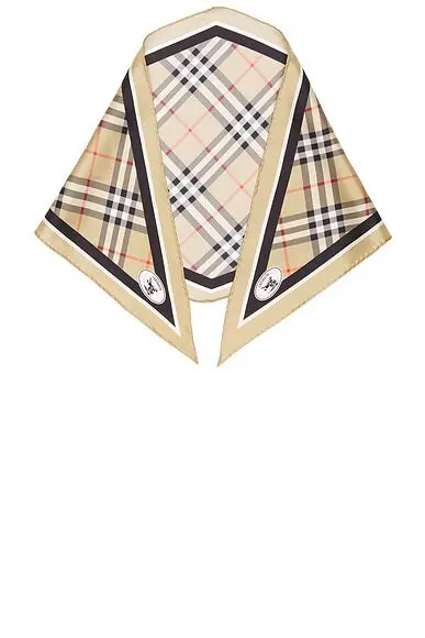 Burberry Knight Stamp Scarf - Sand