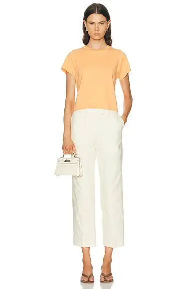 Renggli Cotton Cropped T-shirt