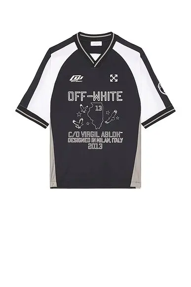 Off-White Eagle Team" Soccer Jersey