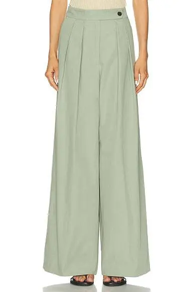 Dries Van Noten Pamplona Pants - Pistache