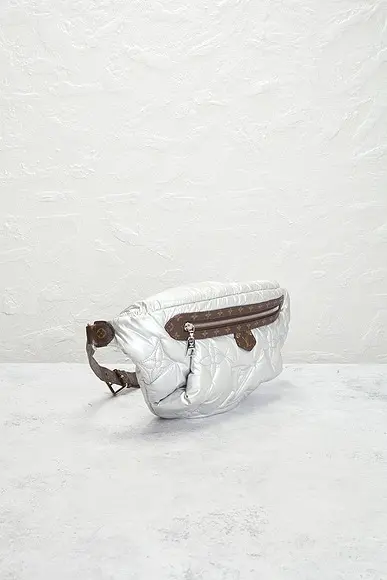 LOUIS VUITTON Econyl Monogram Pillow Bumbag - Silver