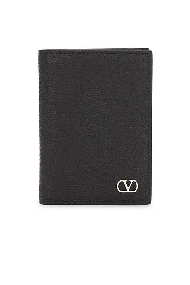 Valentino Garavani Vlogo Signature Card Holder - Nero