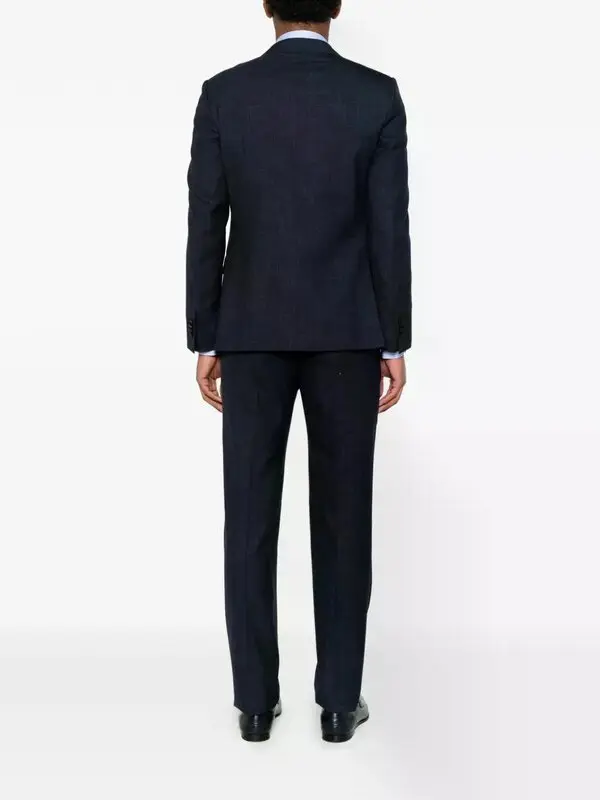 Zegna Flap-pocket Single-breasted Suit