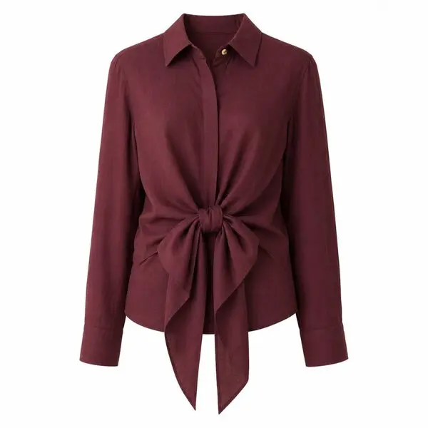 W.TWO Signature Silk Blouse