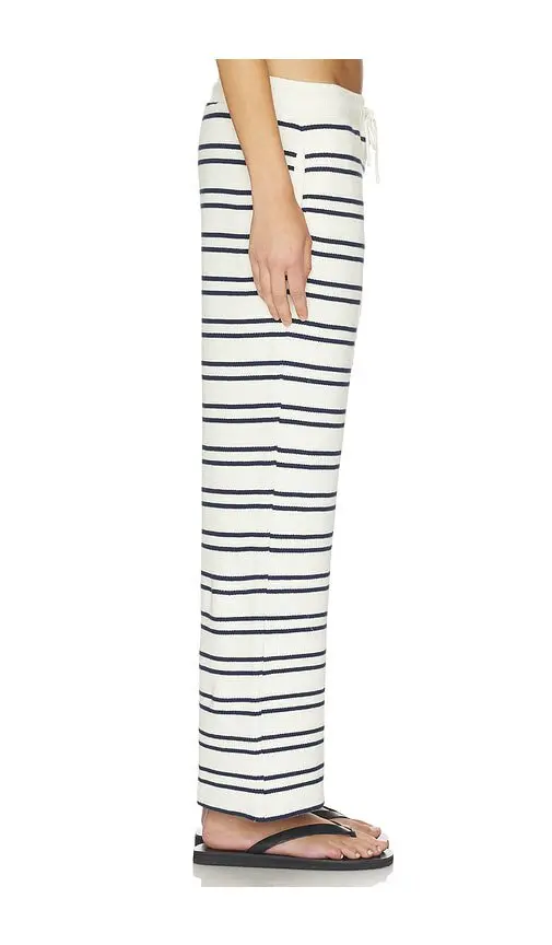 NEGATIVE UNDERWEAR Waffle Knit Cropped Pant