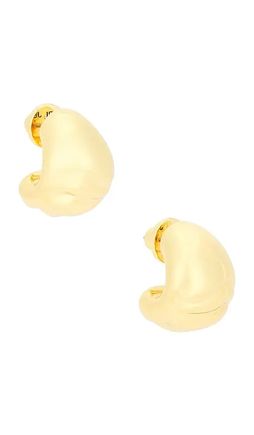 Jenny Bird Nelle Hoops In Metallic - Gold