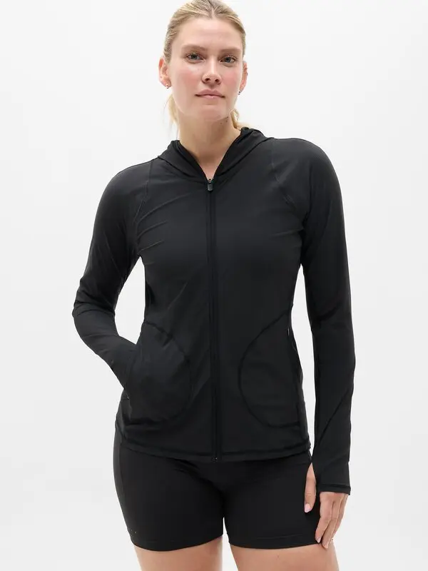 Athleta Sunstop Upf Jacket - Black