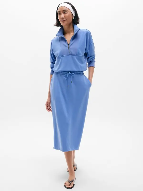 Athleta Seasoft Midi Skirt - Waterfall