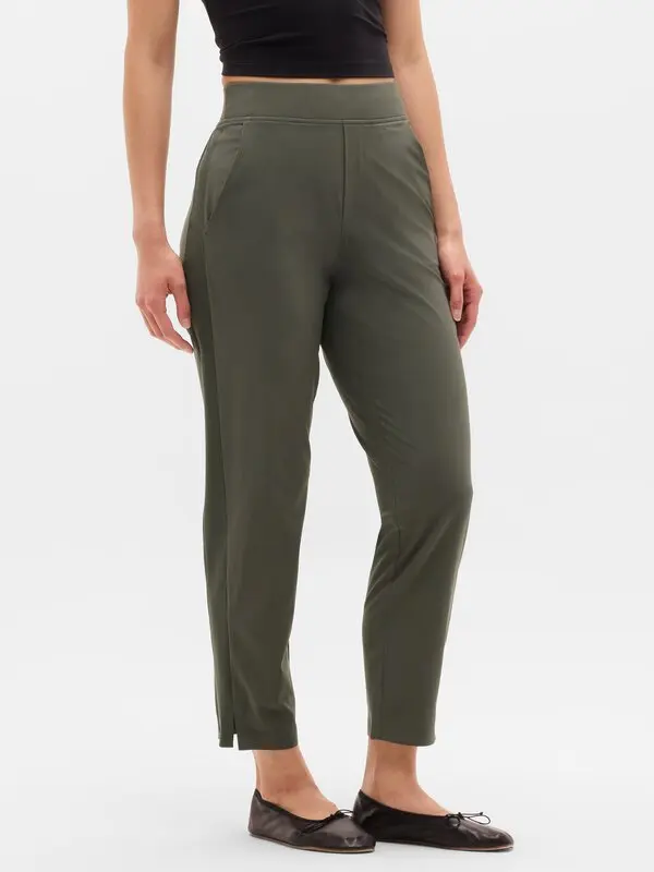Athleta Brooklyn Mid Rise Ankle Pant - Jungle