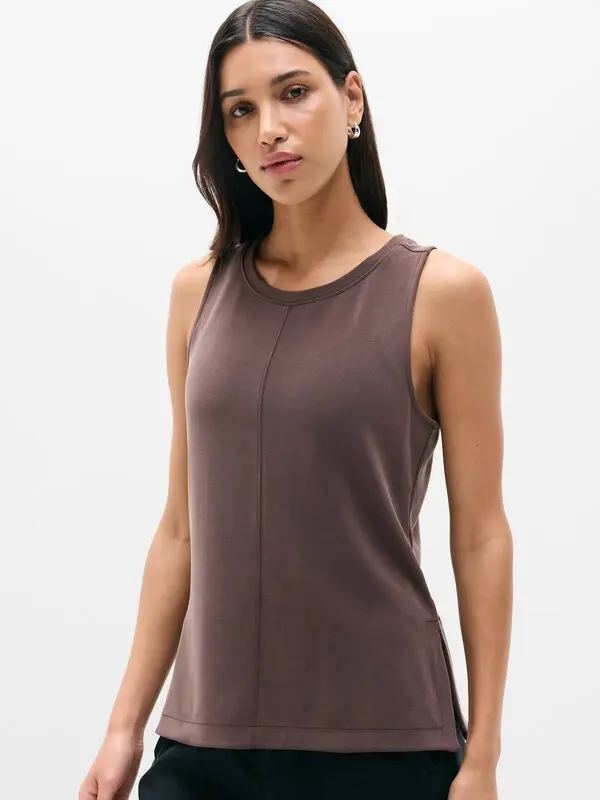 Athleta Seasoft Tank - Woodland