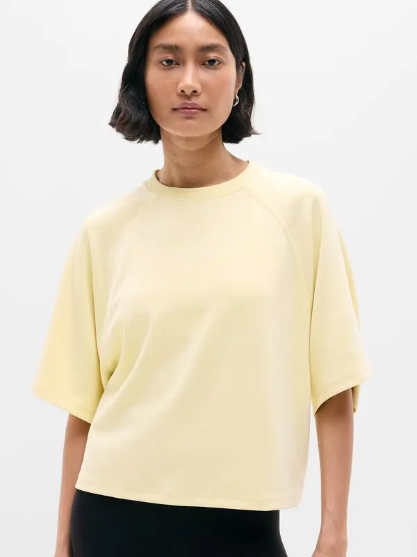 Athleta Seasoft Relaxed Crew Neck Tee - Solstice