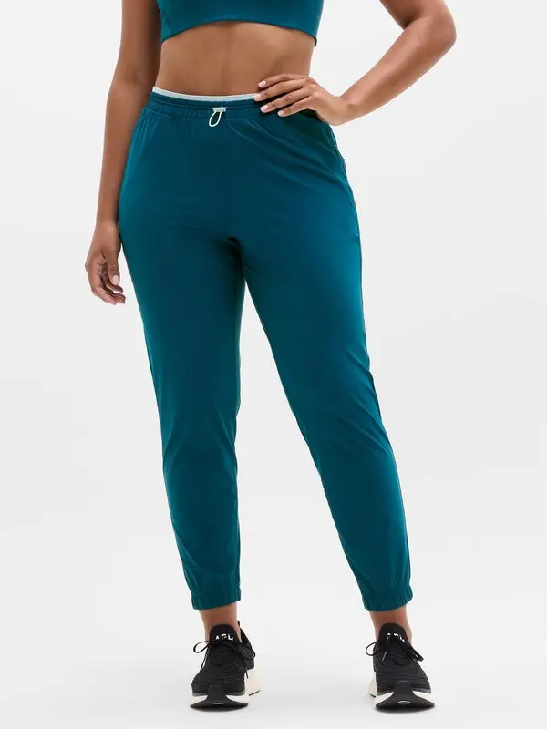 Athleta Crosstrain High Rise Jogger - Coastal Teal/sky