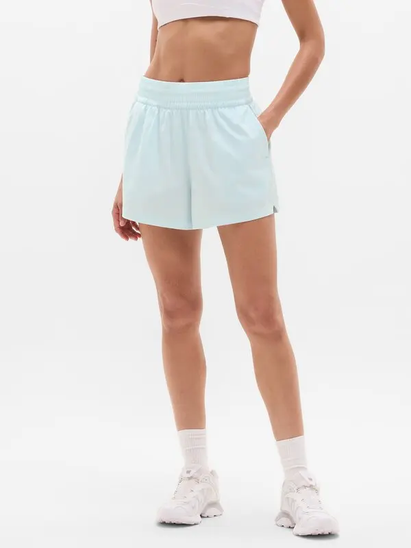 Athleta Weekender High Rise 3" Running Shorts - Sky