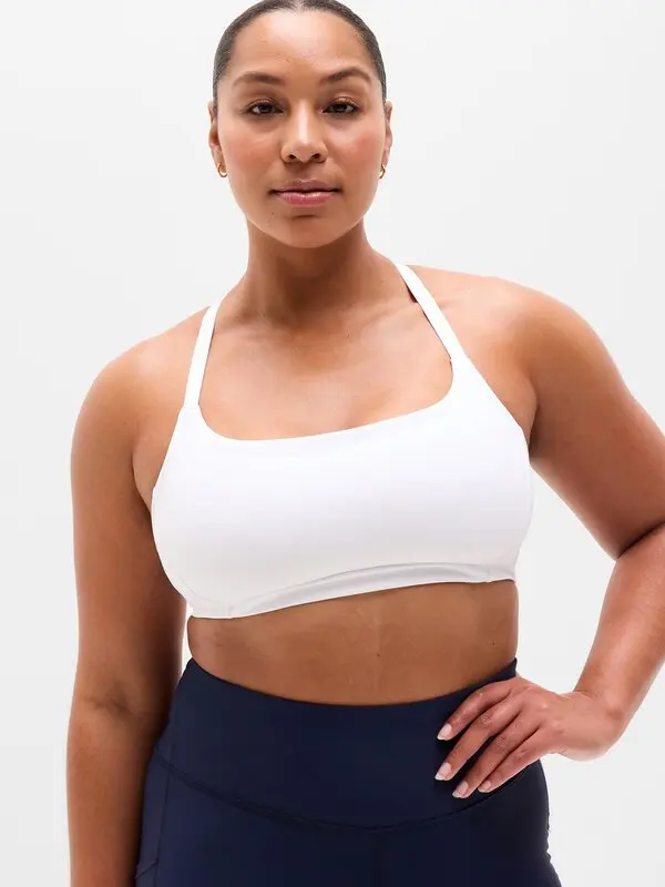 Athleta Invigorate Sports Bra D-dd - Bright White