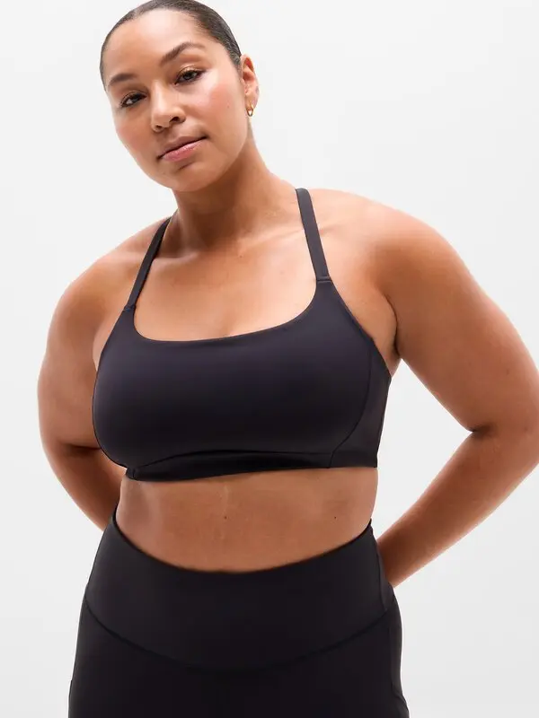Athleta Invigorate Sports Bra D-dd - Black